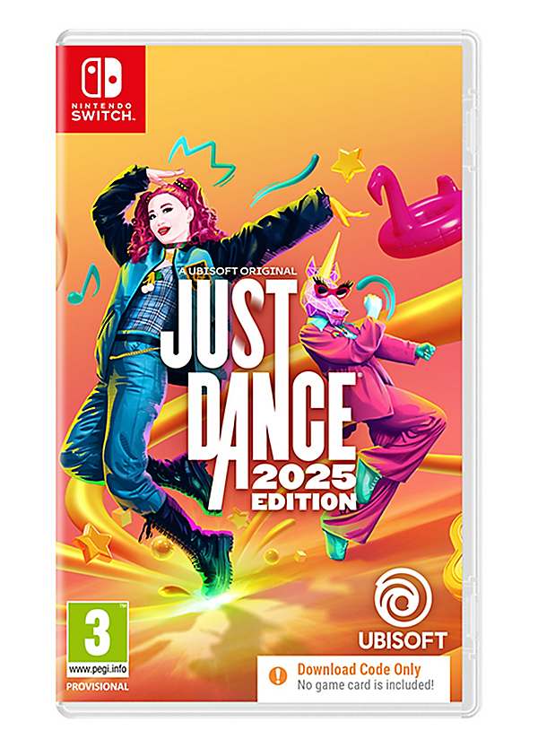 Nintendo Switch Just Dance 2025 Code In Box 7 Freemans